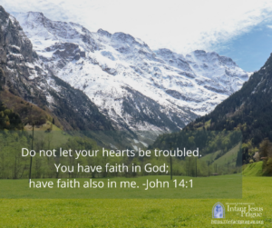 Do not Be Troubled - The League of the Miraculous Infant Jesus of ...